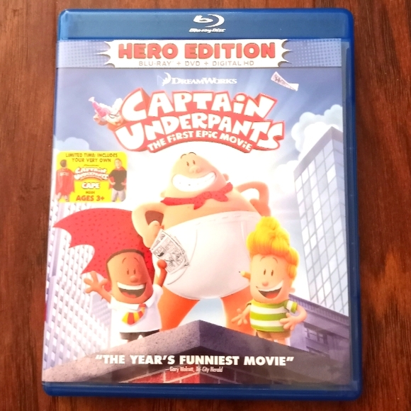 Dreamworks | Media | Dreamworks Captain Underpants Hero Edition On ...